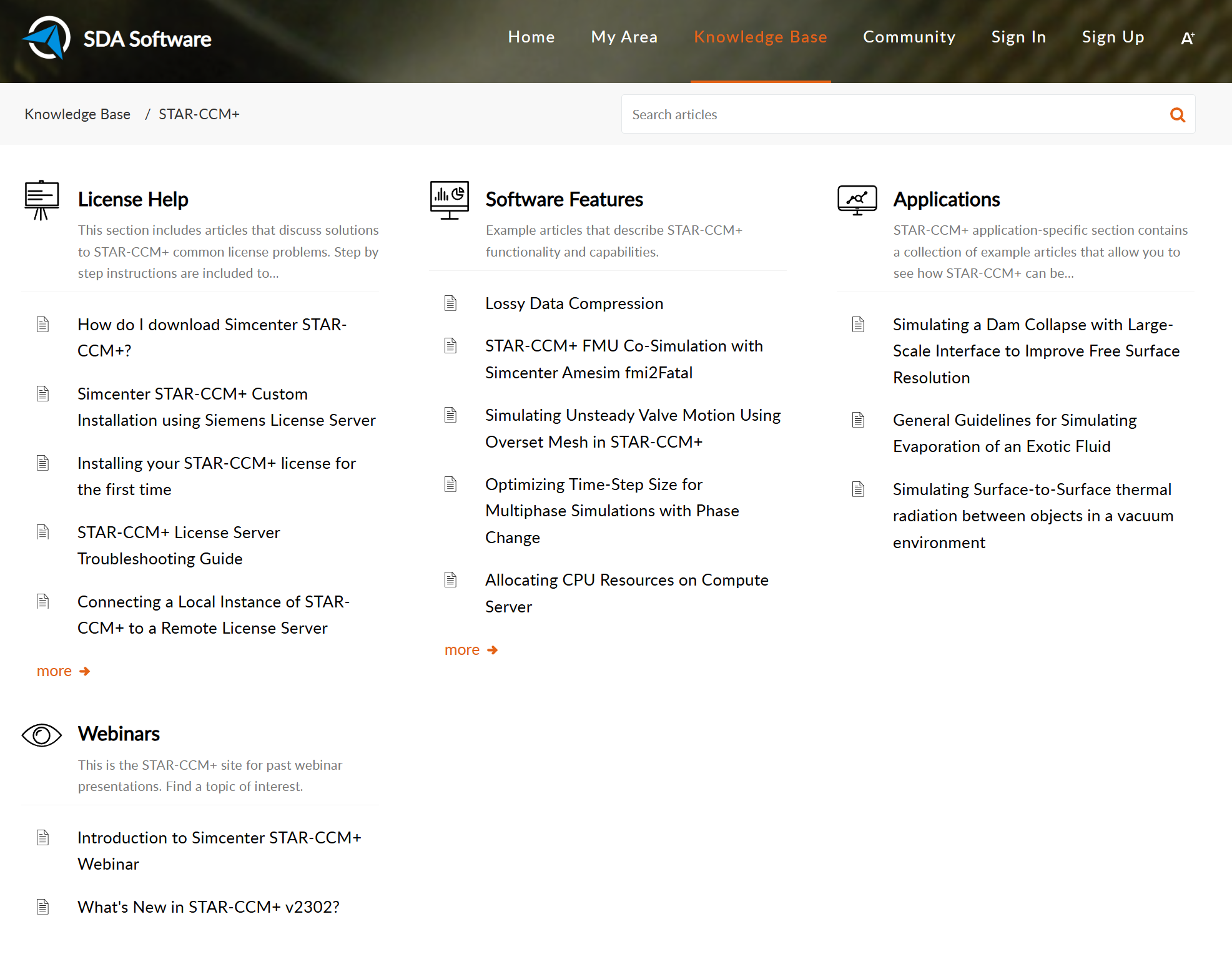 Getting Started with SDA Software